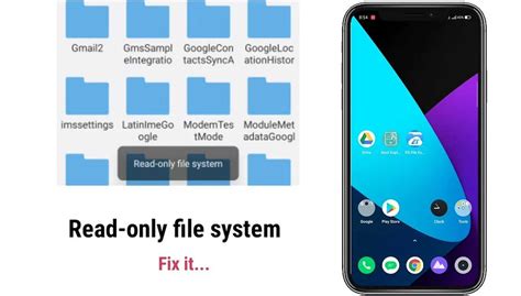 Как исправить ошибку Read Only File System на Android