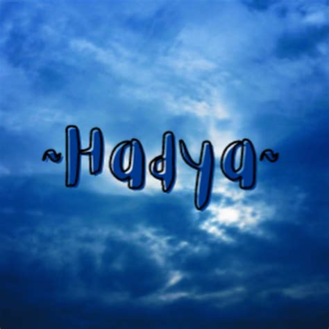 ~hadya~ Youtube