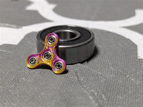 Very Small Fidget Spinner 681 Bearings By Drfish Download Free Stl