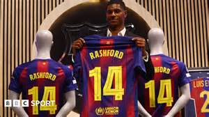 Follow Live As Marcus Rashford Is Unveiled As Barcelona Player Bbc Sport