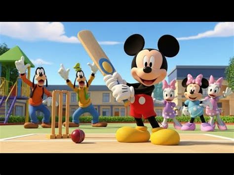 Mickey Mouse Cricket Fun Playground Adventure With Friends 🏏 3d