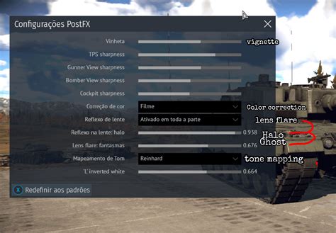 About Last Post My Postfx Settings R Warthunder