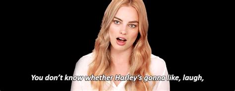 Margot Robbie Laughing 