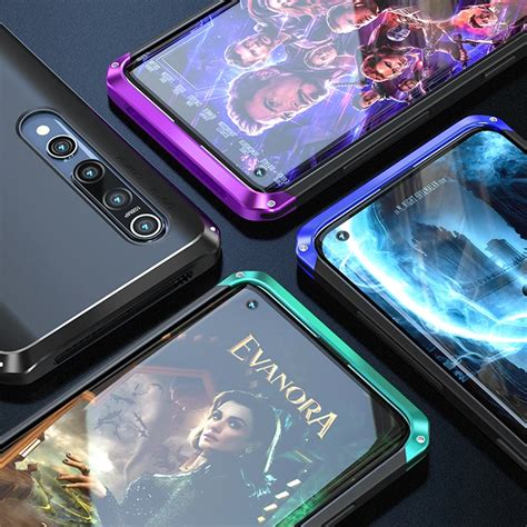 Shockproof Element Metal Case For Xiaomi Mi 10 Pro Cases Mi10 Pro Hard