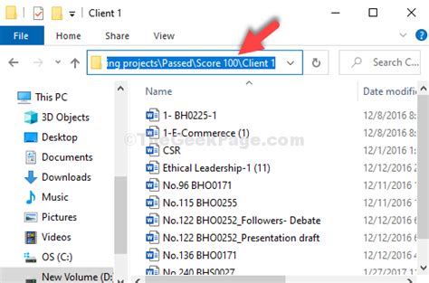 How To Use Copy Path In Windows 10 To Copy The List Of All Files In A