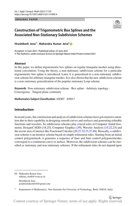 Construction Of Trigonometric Box Splines And The Associated Non