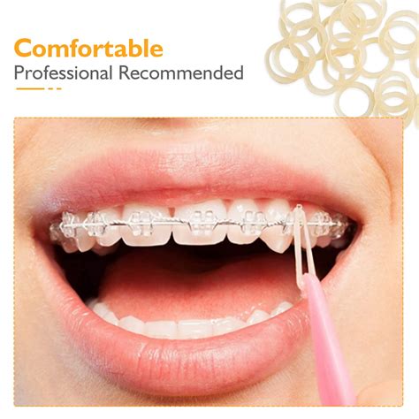 Faruijie Bandas De Goma Elástica Ortodóntica Para Tirantes Ortho