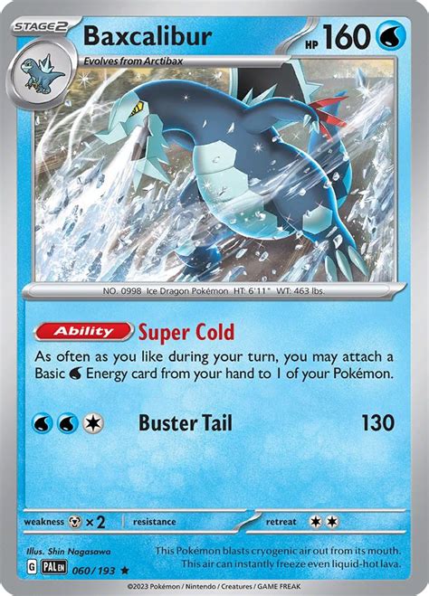 Baxcalibur · Paldea Evolved · 60 — Price And Value Popalpha