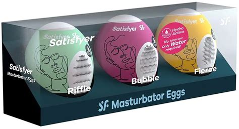 Satisfyer 3 Einnota Egg Sett Elko