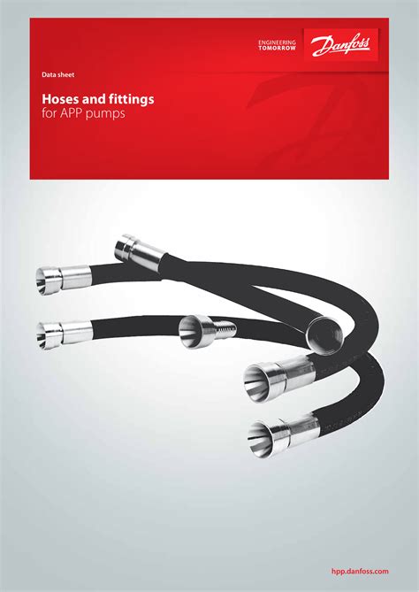 Danfoss Hoses And Fittings For Data Sheet Manualzz