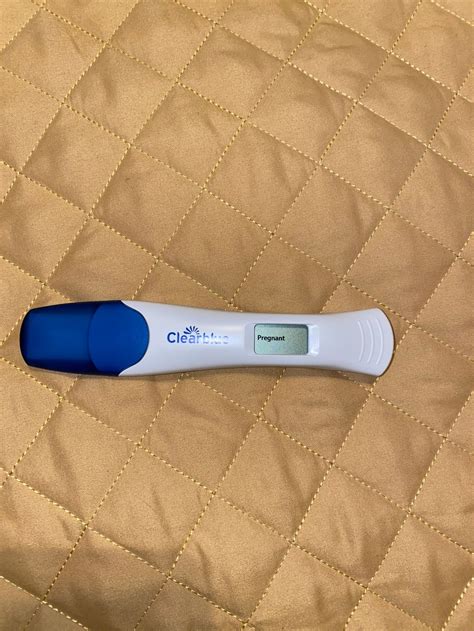 Clear Blue Positive Pregnancy Test Clear Blue Positive Pregnancy Test