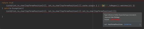 kotlin throwing exception because type mismatch but type is not