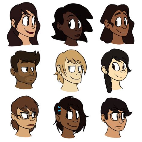 Com Analogous Movement Character Portraits By Pratzelwurm On Deviantart