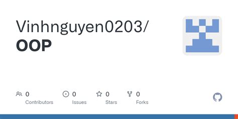 GitHub Vinhnguyen OOP
