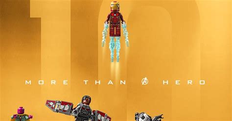 MCU Year Anniversary LEGO Poster Cosmic Book News