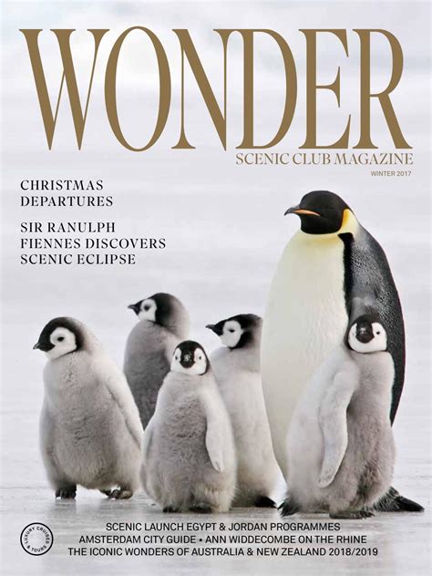 Wonder Magazine Winter 2017 By Scenic Uk Issuu