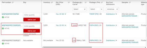 msp430fr5730 msp430fr5730 in vqfn 24 no longer available msp low