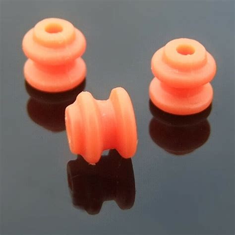 10pcs 6mm 2mm Plastic Orange Micro Pulley Toy Gear Pulley Single Slot 62a 0 5 Mode Mini Motor