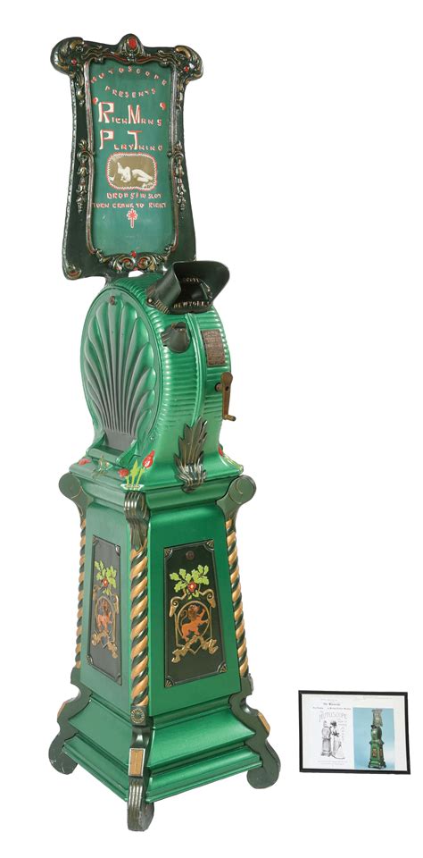 Lot Detail Cast Iron Mutoscope Arcade Machine