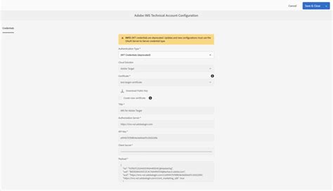 Setting Up Ims Integrations For Aem Adobe Experience Manager
