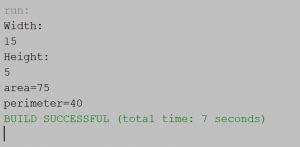 Java Program To Calculate Area And Perimeter Of Rectangle Programming Code Examples