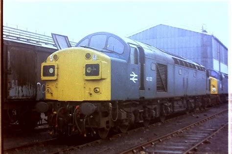 35mm Railway Colour Negative Class 40 133 In Doncaster Works £195