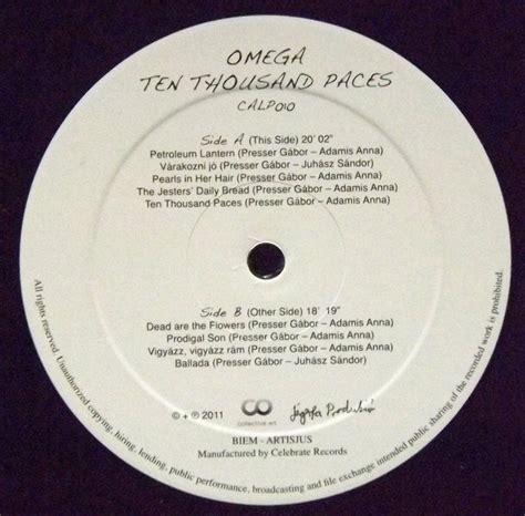 Пластинка Thousand Paces Omega Купить Thousand Paces Omega по цене 3900 руб