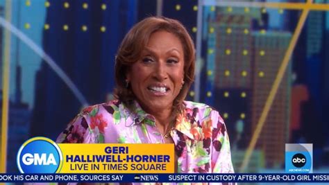Gmas Robin Roberts Interrupts Michael Strahans Live Tv Interview With Snide Comment About His