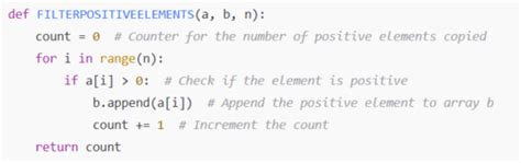 Question 4 Implementing Array Algorithms In Python Flashcards Quizlet