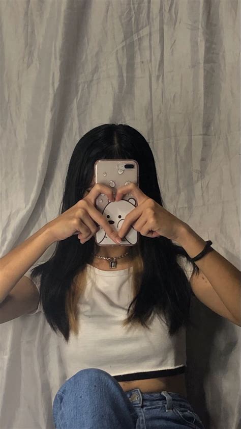 Selfie Ideas No Face Mirror