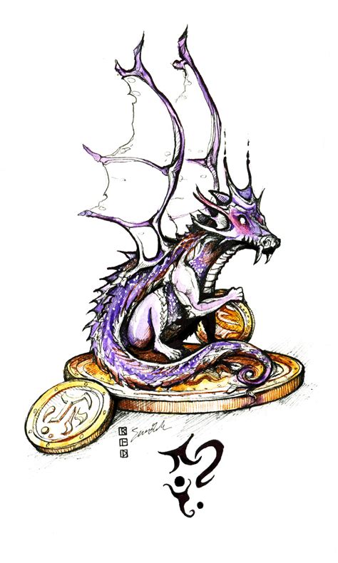 Coin Dragon By James Tadlock R Adorabledragons