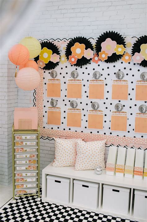 Little Miss Retro Classroom Decor Retro Classroom Decor Schoolgirl