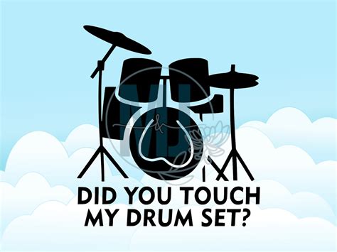 Step Brothers Teabag Drumset Tbag Nut Sack Drum Set Funny Nsfw Digital Download Clip Art Bigfoot