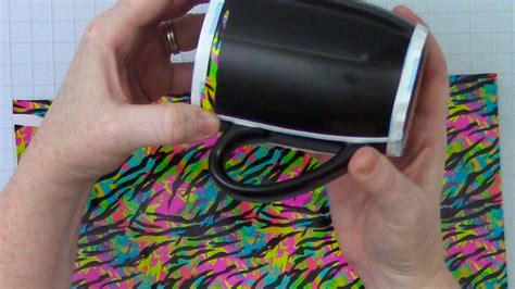 How To Vinyl Wrap A Coffee Mug Without Wrinkled Vinyl Silhouette School