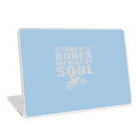 Motocross Bones Bones Heals Soul Bone Soul Bones Laptop Skins Sold