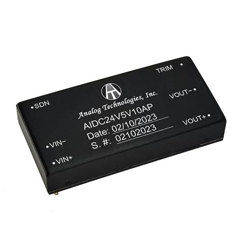 Isolated DC DC Power Modules Analog Technologies Inc