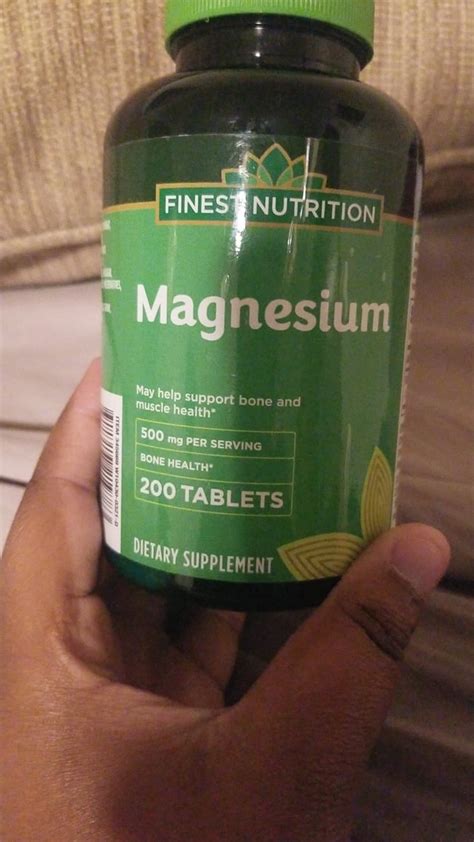 Is This Type Of Magnesium Okay For An Extended Fast I Didnt See Mg