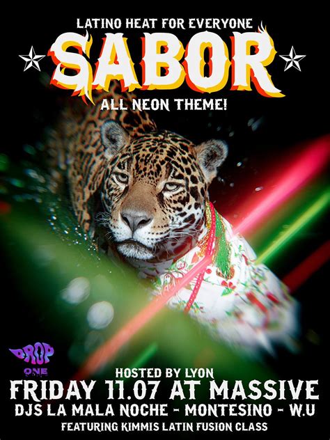 Sabor Tickets At Massive In Seattle By Massive Club Tixr