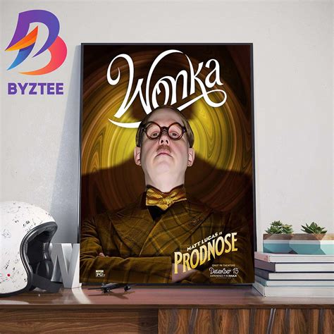 Matt Lucas As Prodnose In Wonka Movie Wall Decor Poster Canvas Byztee