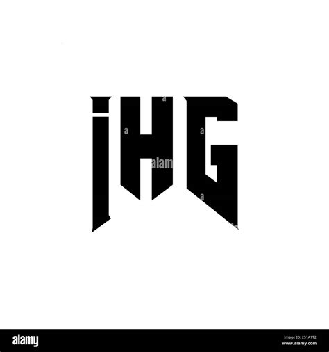 Ihg Letter Logo Design For Technology Company Ihg Logo Design Black Ihg Letter Logo Design For Technology Company Ihg Logo Design Black