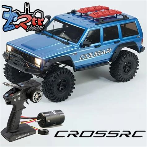 Cross Rc Emox2 18 Rtr Crawling Versión Brushless Rtr Azul Metálico