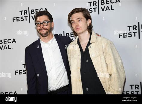 New York Usa 09th June 2023 Ethan Berger And Austin Abrams Attend ‘the Line Tribeca