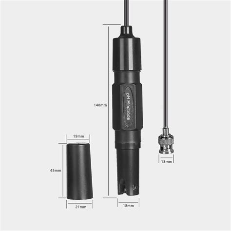 Professional Laboratory Electrode Aquarium Hydroponic Laboratory Ph Electrode Probe Bnc