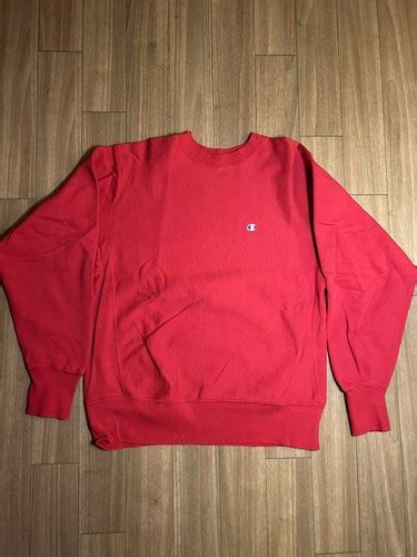 Vintage 80s Champion Reverse Weave Sweatshirt Size Large Ebay
