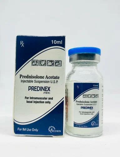 Predinex Prednisolone Acetate Injectable Suspension At ₹ 22 Pack Methylprednisolone Acetate