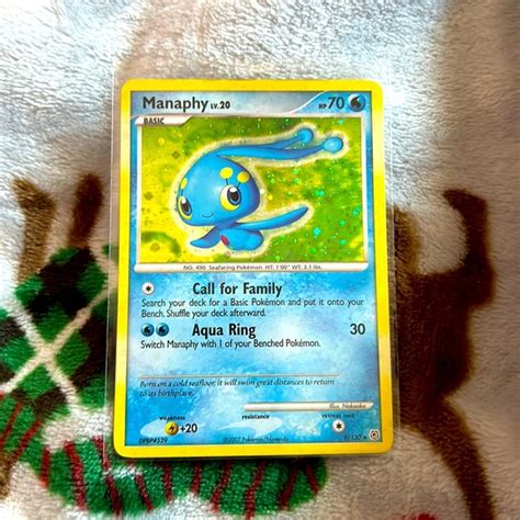 Pokemon Toys 207 Pokemon Manaphy Lv 20 930 Poshmark