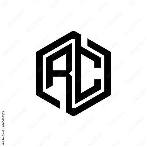 Rc Letter Logo Design With White Background In Illustrator Vector Logo Modern Alphabet Font