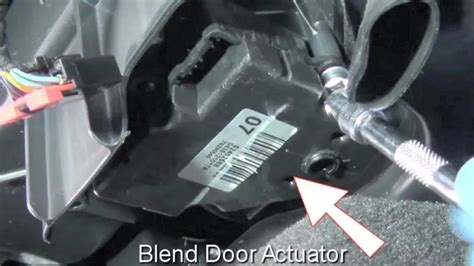 B1081 On 2019 2020 Ford Ranger Blend Door Actuator And Hvac Housing Faults Go