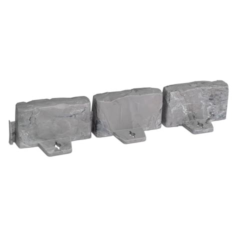 Cerca Decorativa Para Jardín Flexible Tipo Piedras Realistas