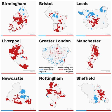 These Maps Show How Tricky It Is To Measure Inequality In Local Areas Across England